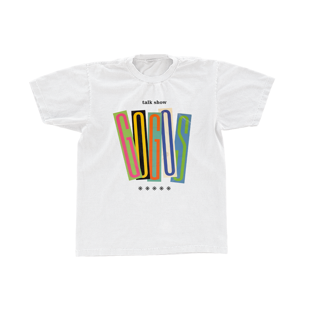 Talk Show Cover Logo T-Shirt | The Go-Go's Official Store