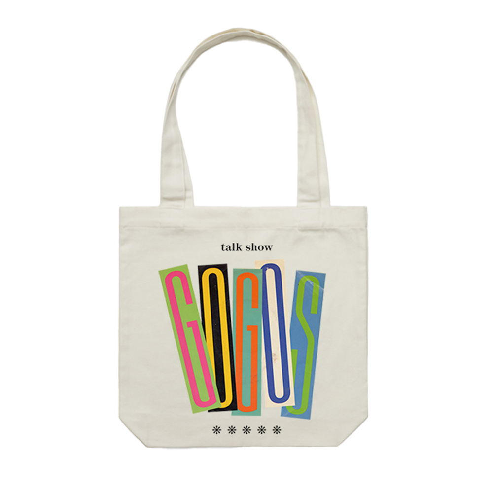 Talk Show Cover Logo Tote | The Go-Go's Official Store